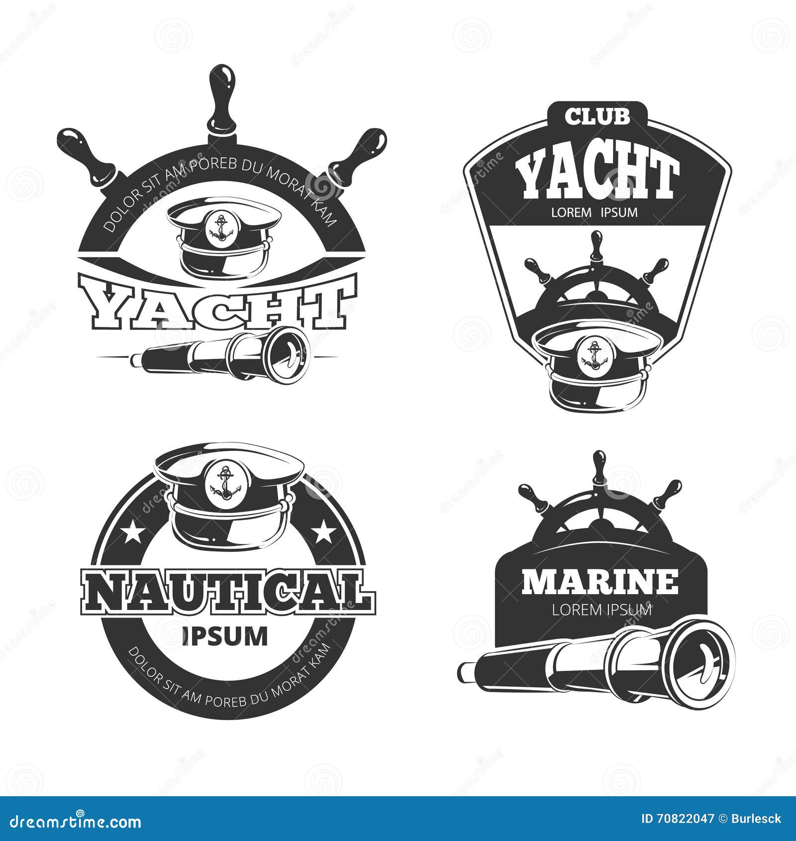 Nautical Vector Signs, Labels and Badges Stock Vector - Illustration of ... Nautical Vector Signs, Labels and Badges Stock Vector - Illustration of ...