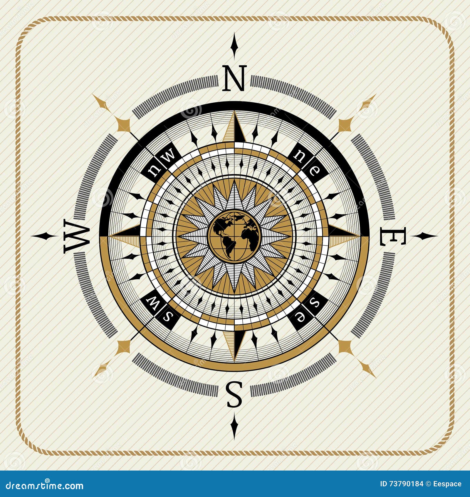 Antique Compass Designs