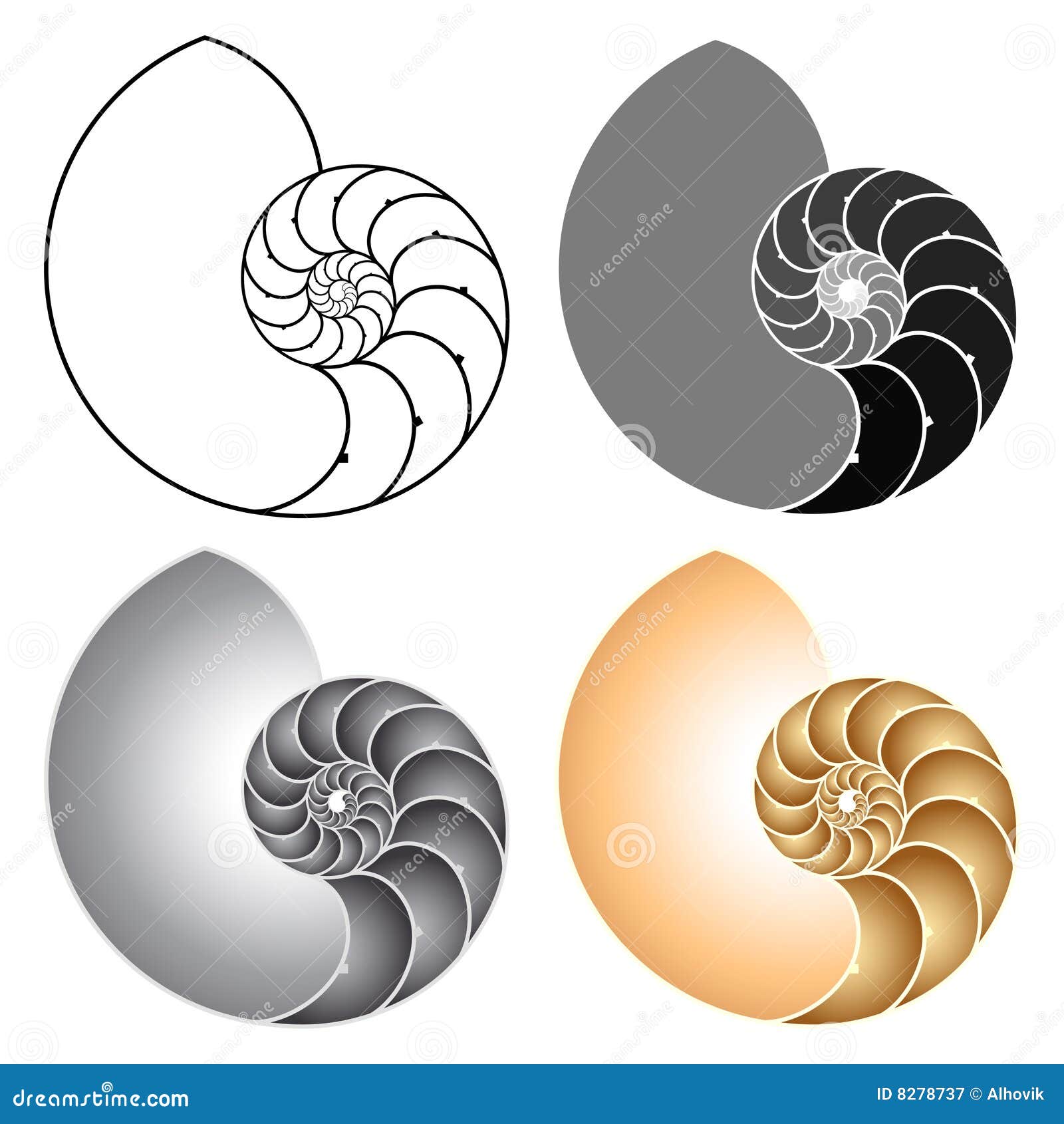 Nautilus Cartoon Vector | CartoonDealer.com #91730961