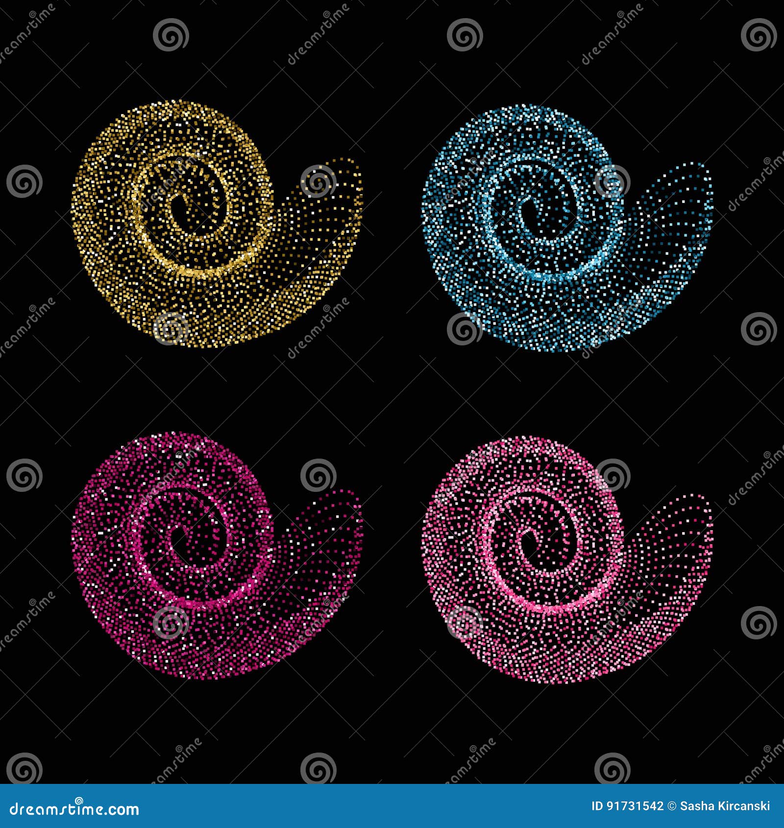Nautilus stock vector. Illustration of nautilus, sparkles - 91731542