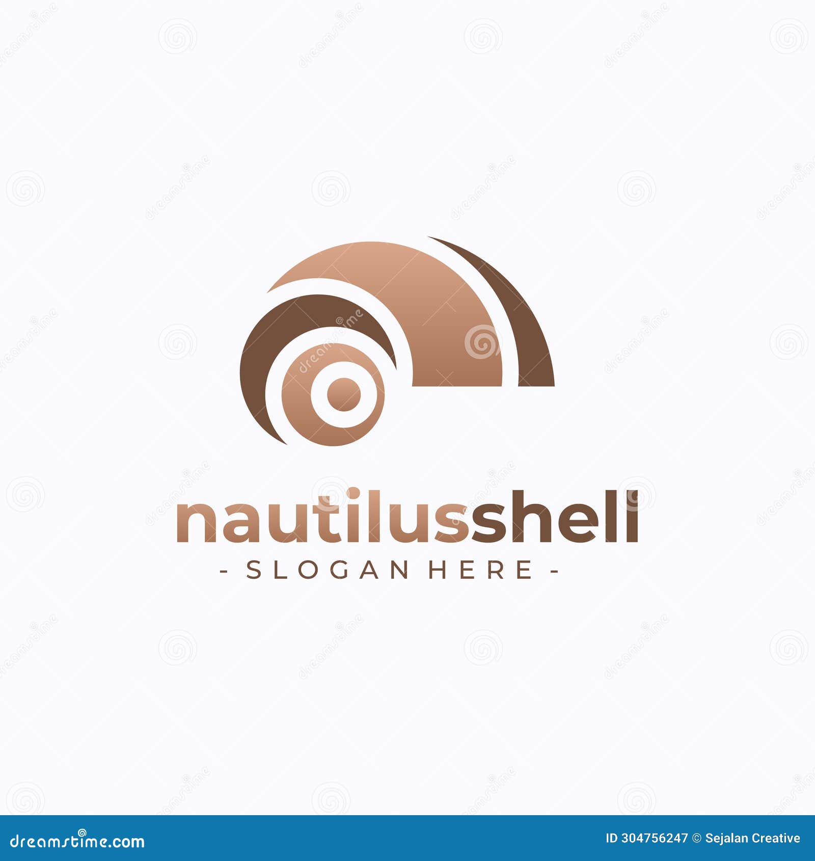Nautilus logo vector stock vector. Illustration of logotype - 304756247