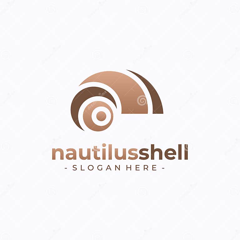 Nautilus logo vector stock vector. Illustration of logotype - 304756247