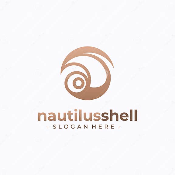 Nautilus logo vector stock vector. Illustration of ocean - 304756258