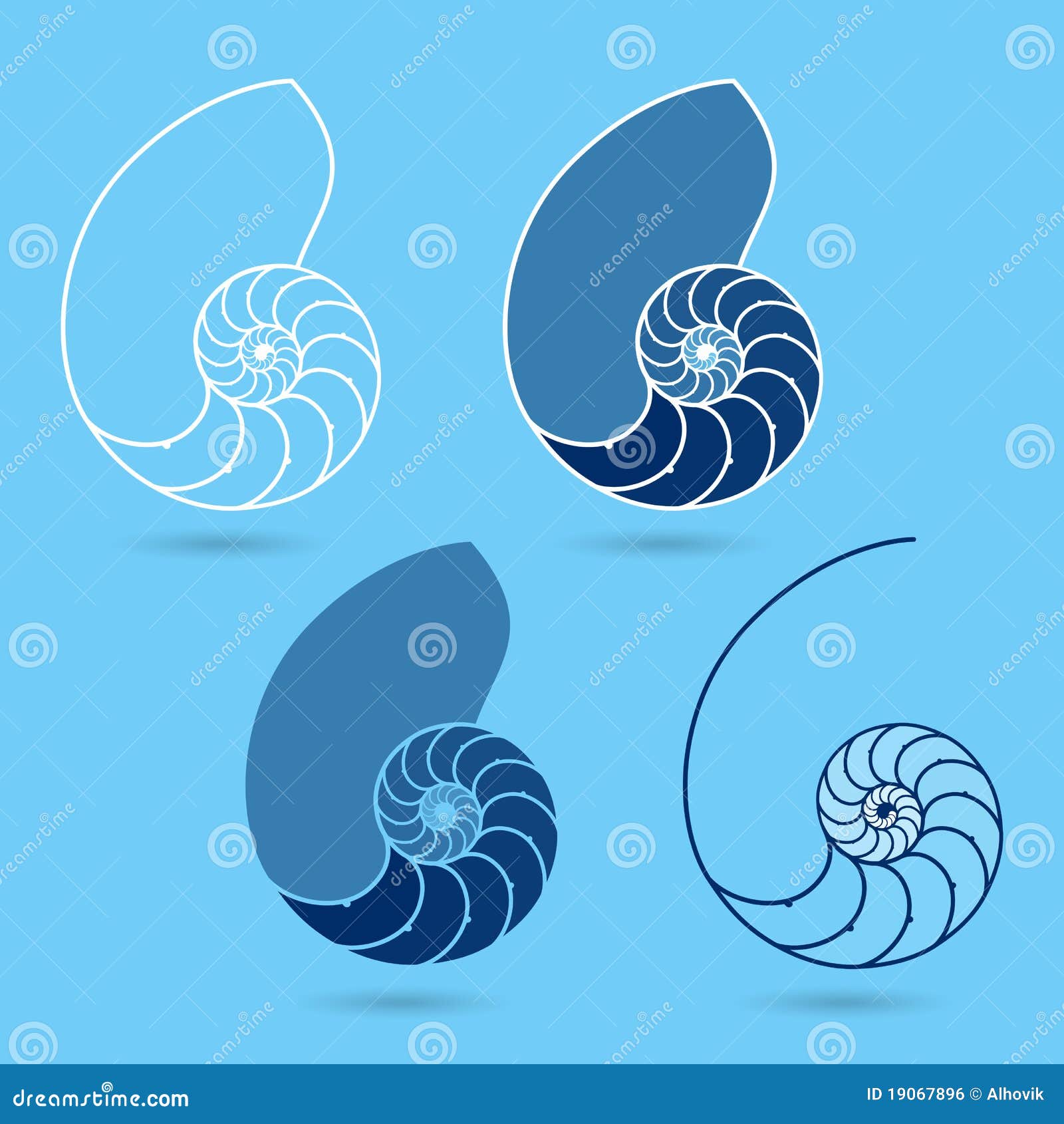 Nautilus Cartoon Vector | CartoonDealer.com #91730961