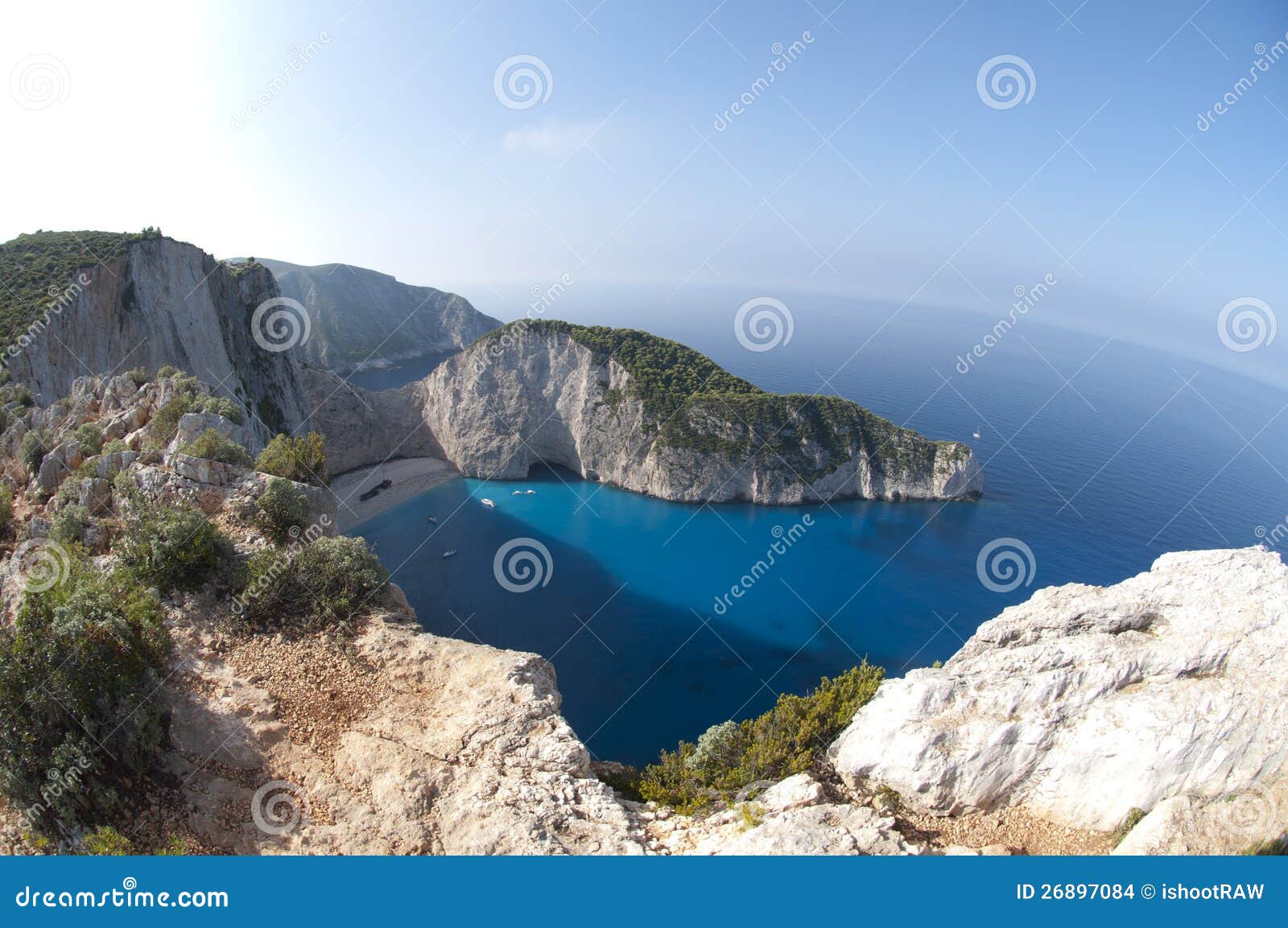 Navagio Strand-ionisches Meer Stockfoto - Bild von gesicht, klippe ...