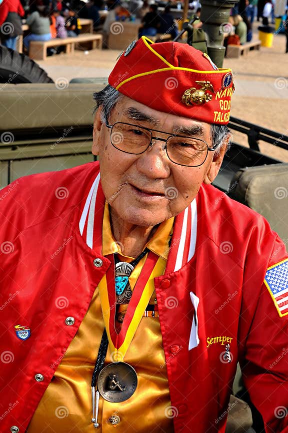 Navajo Code Talker editorial image. Image of single, vertical - 21609335