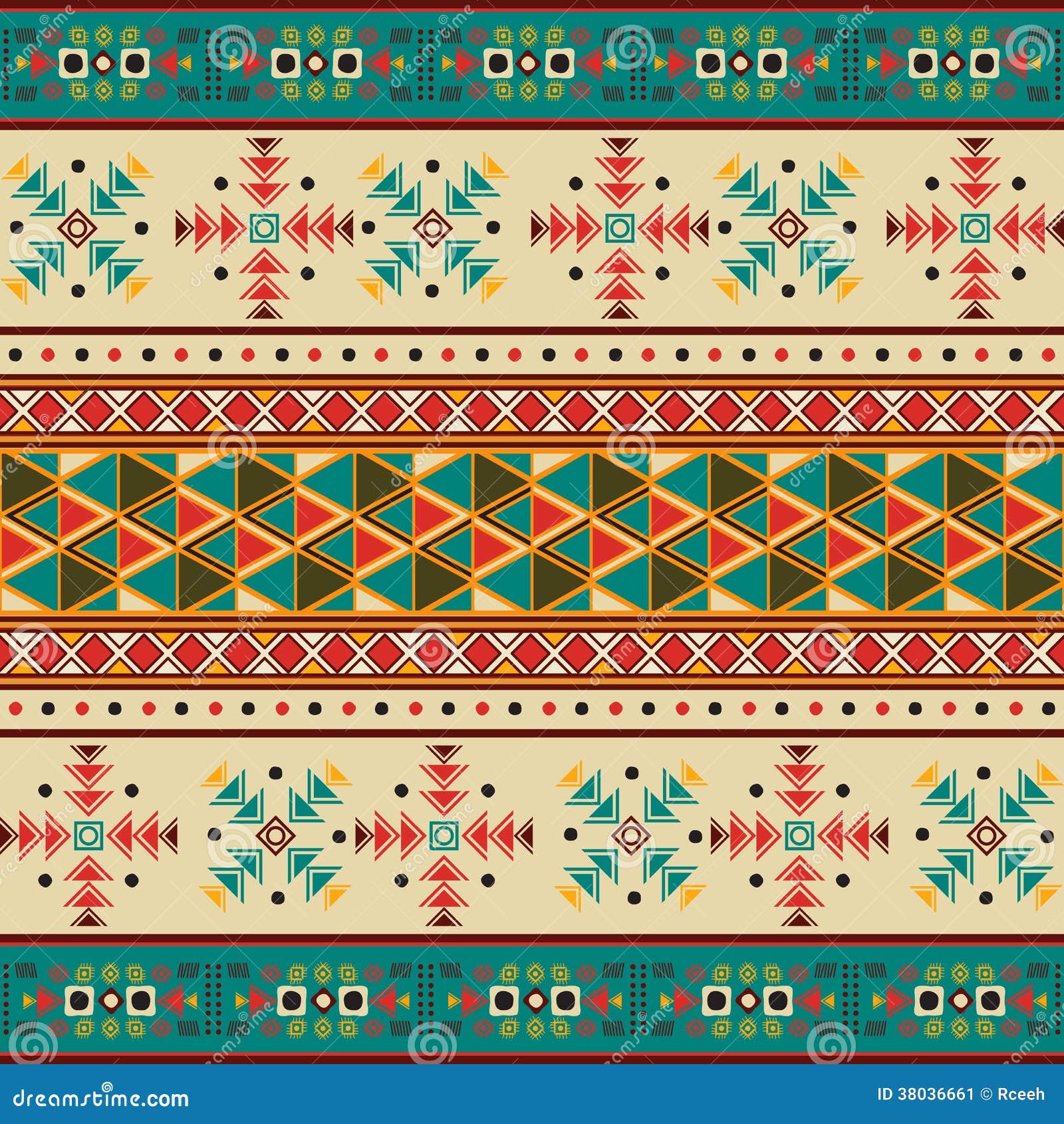 Navajo pattern stock illustration. Illustration of maya - 38036661