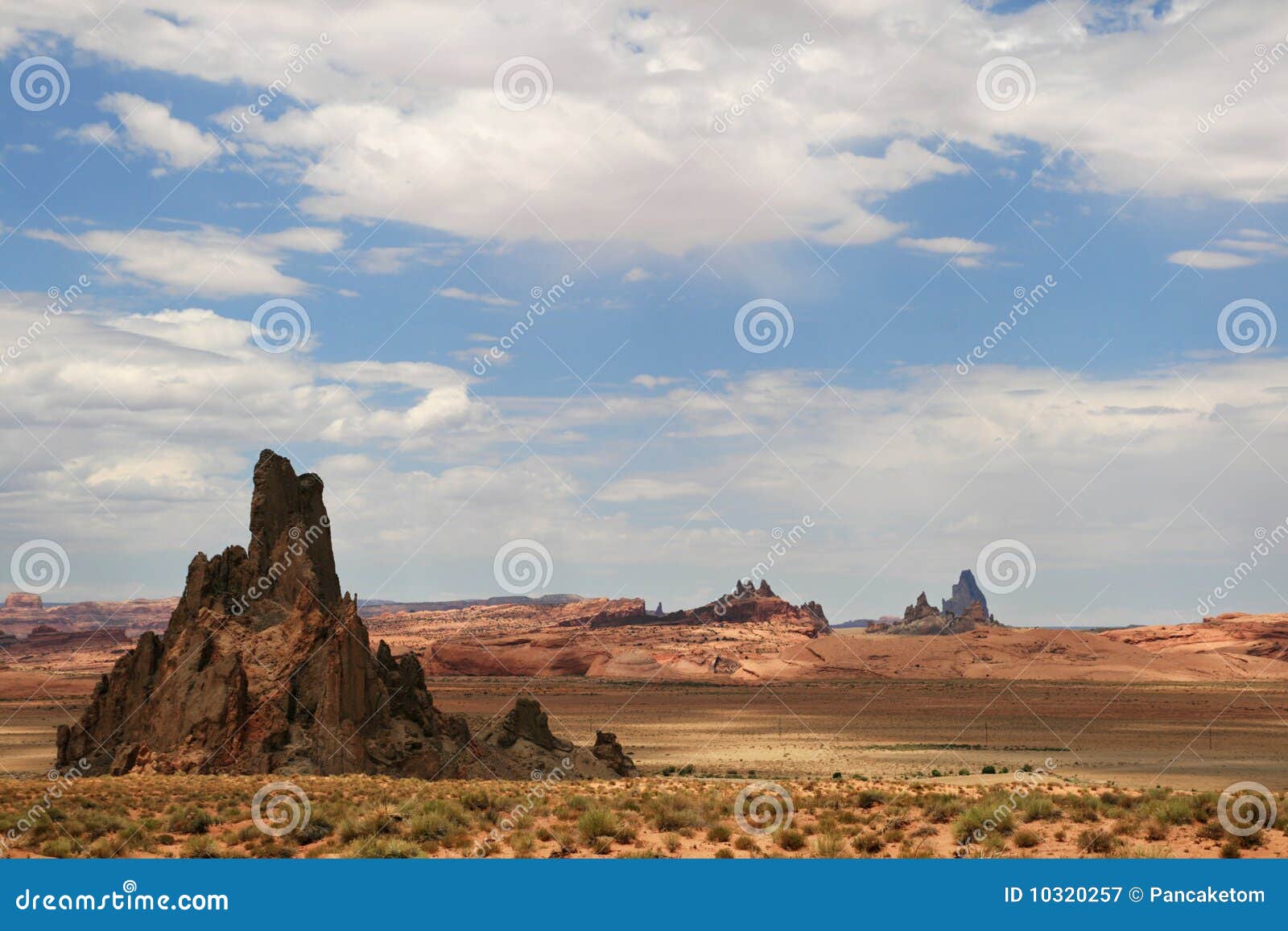 Navajo Reservation Landscape Stock Image - Image of arid, navajo: 10320257