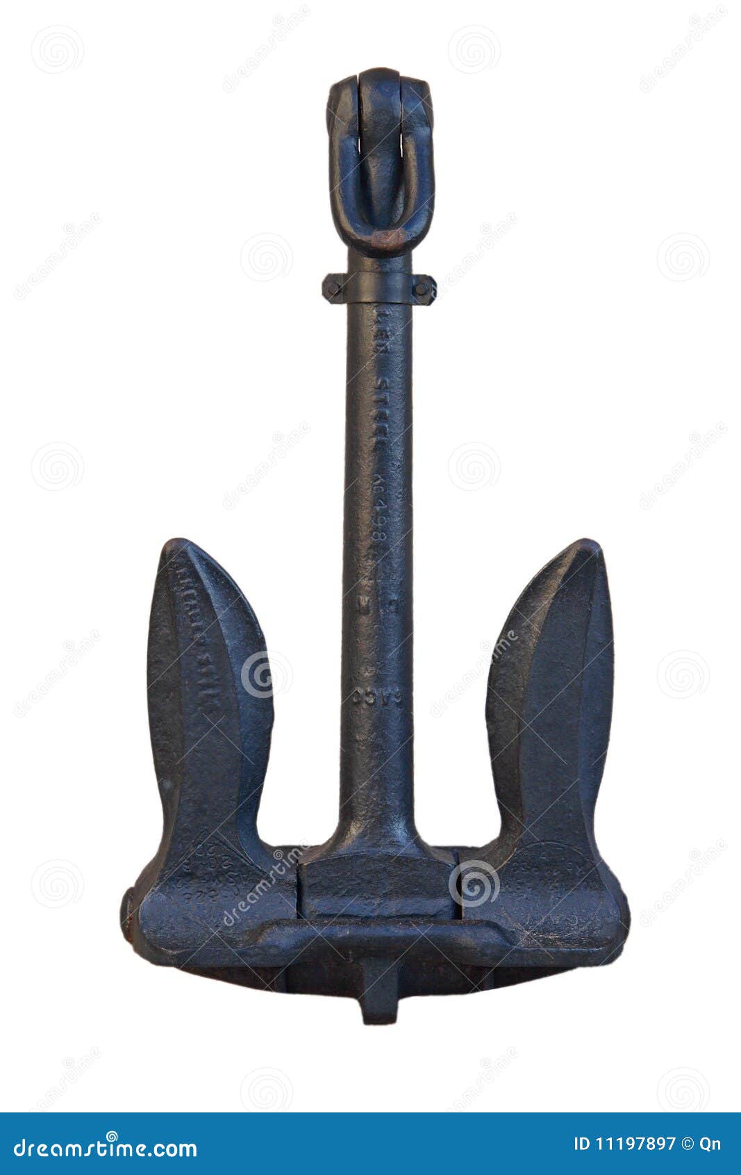 Naval anchor stock image. Image of sailor, heavy, steel - 11197897