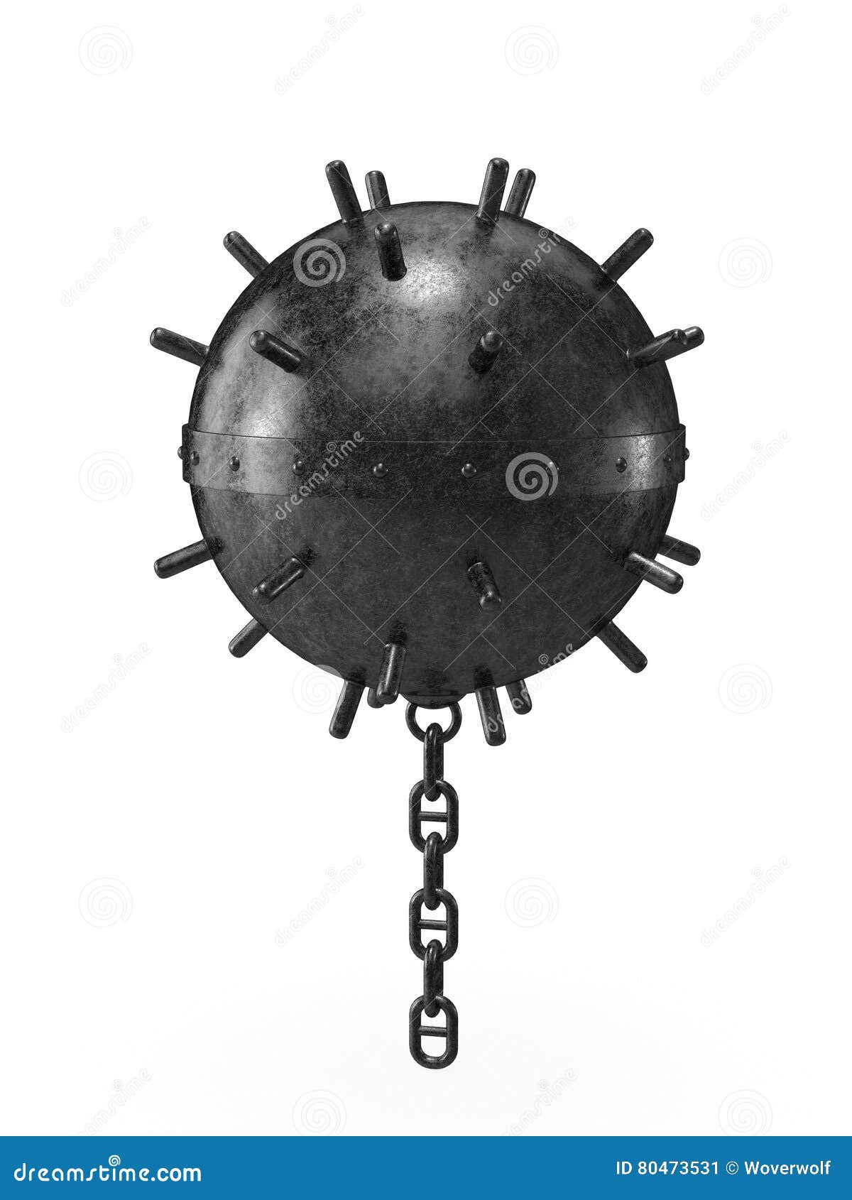 Naval Mine In The Sea And Ocean Vector Illustration | CartoonDealer.com ...