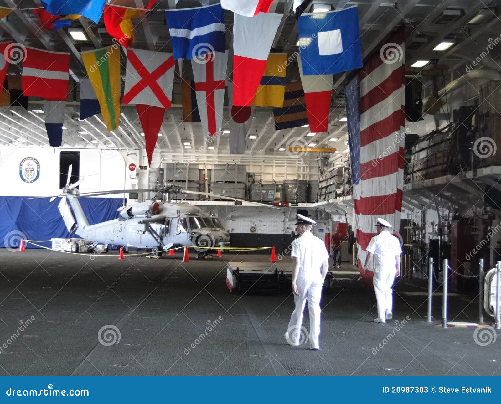 Naval Officers Hold an Open House Editorial Stock Photo - Image of boat ...