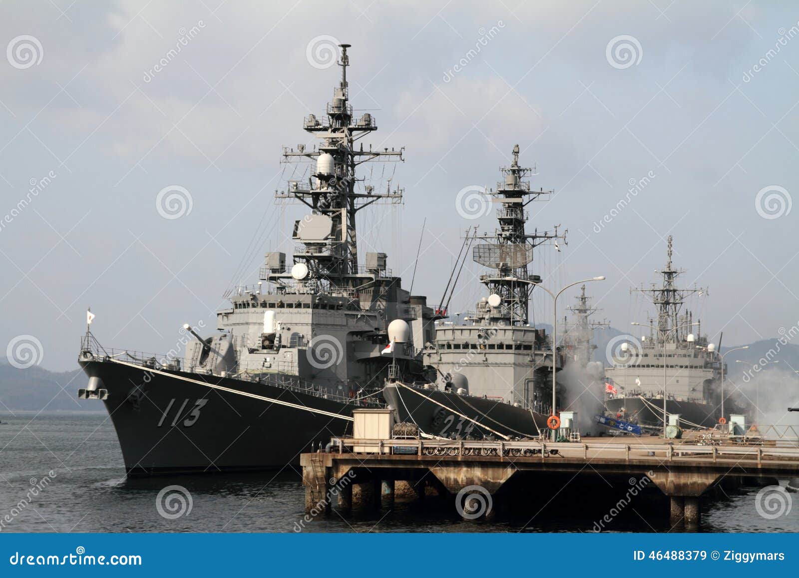 Naval port in Kure editorial stock image. Image of force - 46488379