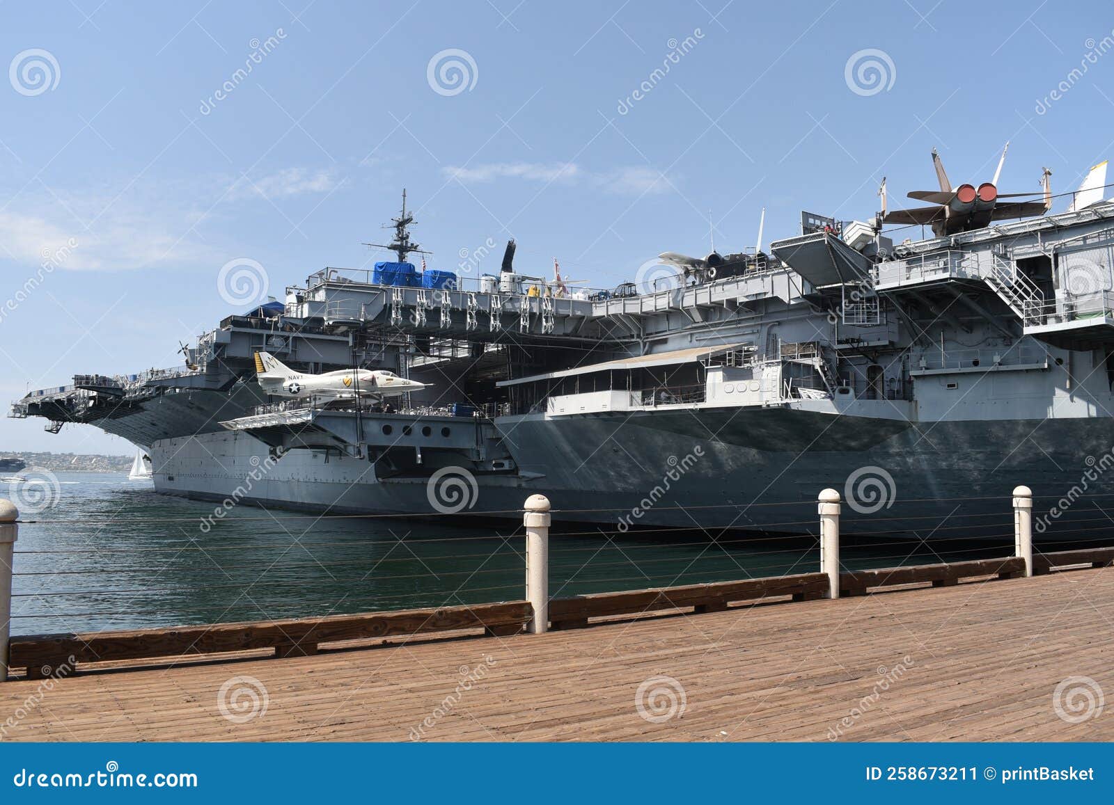 Naval Ship with Fighter Jets Editorial Photo - Image of ship, jets: 258673211