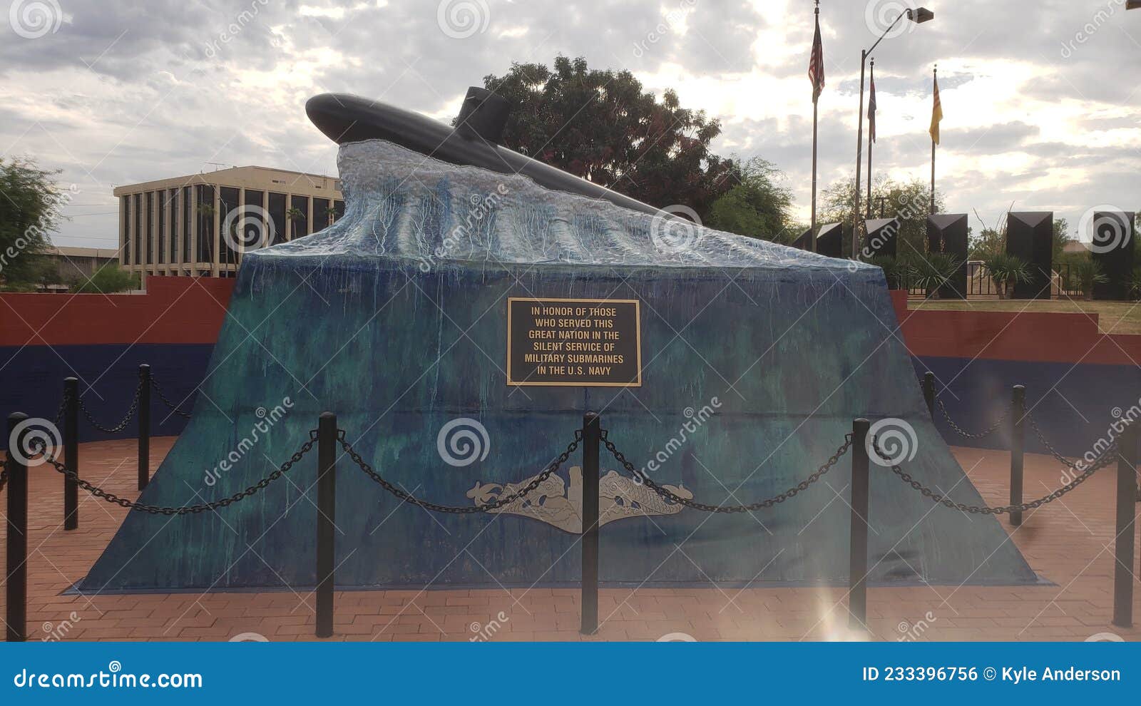 Naval Submarine Memorial editorial photo. Image of sculpture - 233396756