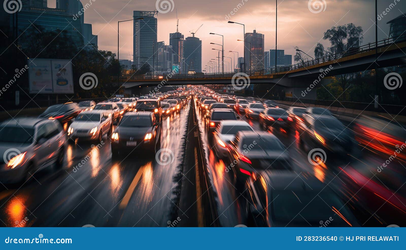 Navigating the Chaos of Rush Hour Traffic. Generative Ai Stock ... Navigating the Chaos of Rush Hour Traffic. Generative Ai Stock ...