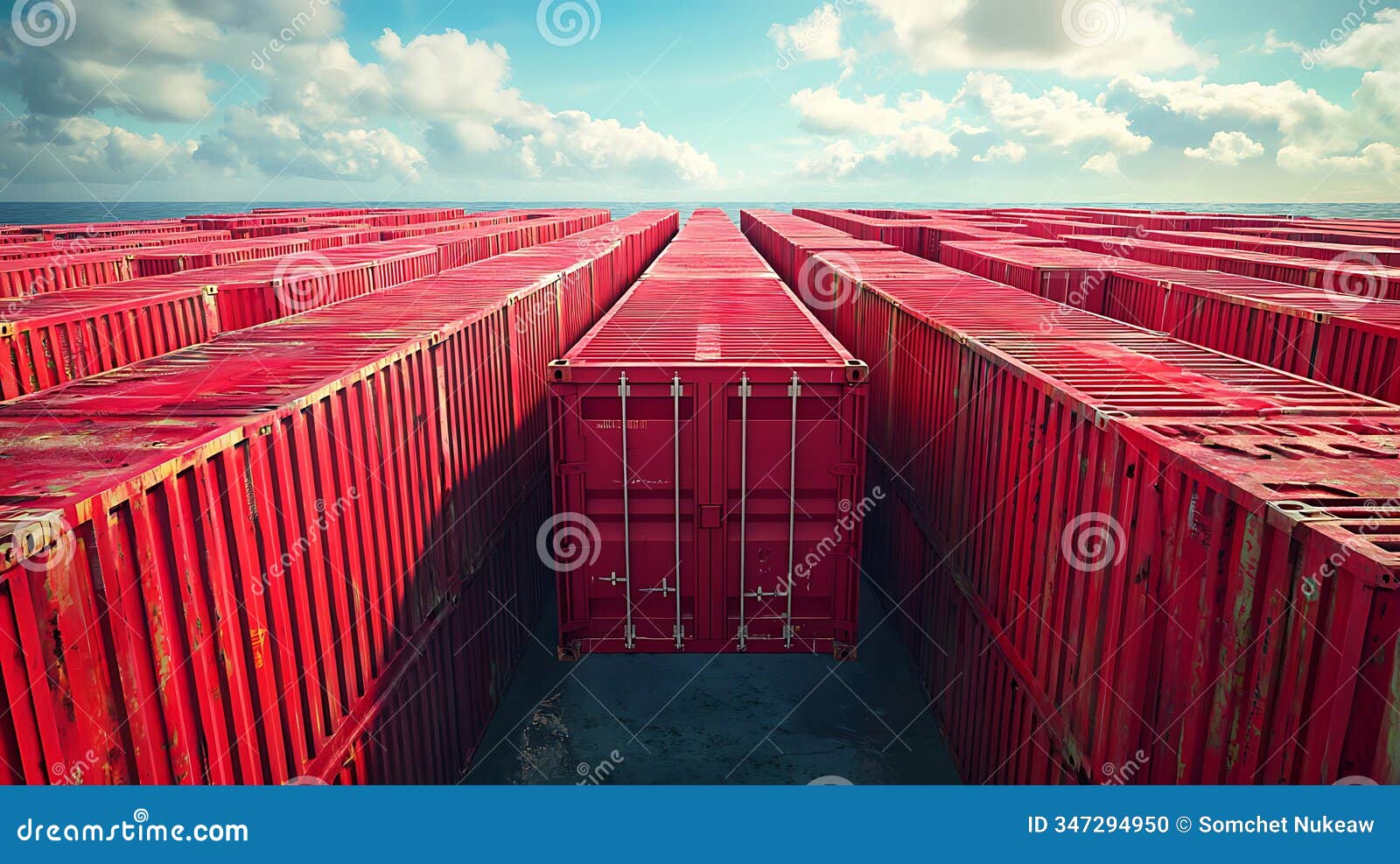 Navigating through Complexity a Shipping Container Surrounded by a Maze ...