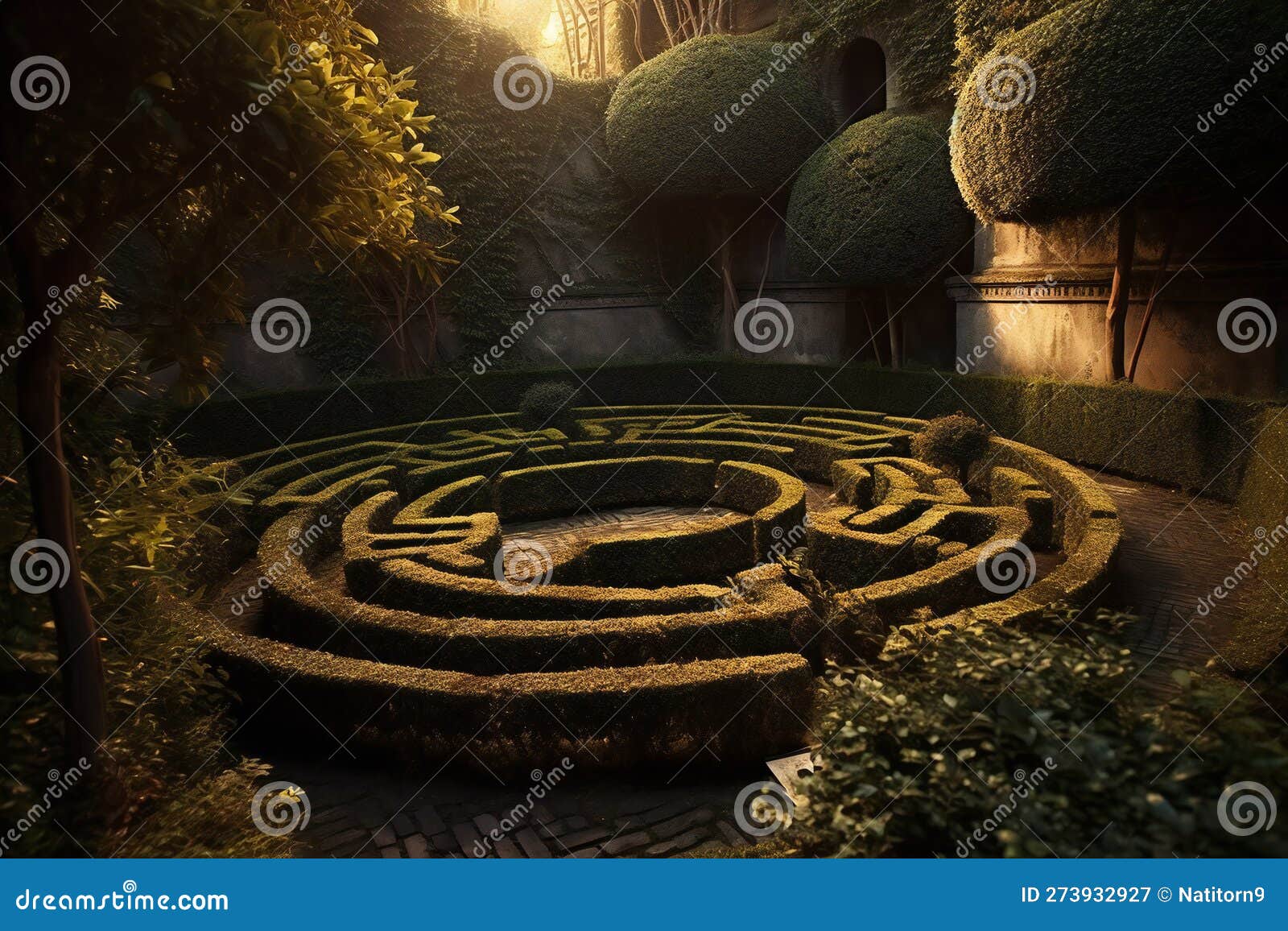 Navigating the Labyrinth of Success (AI Generated) Stock Illustration ... Navigating the Labyrinth of Success (AI Generated) Stock Illustration ...