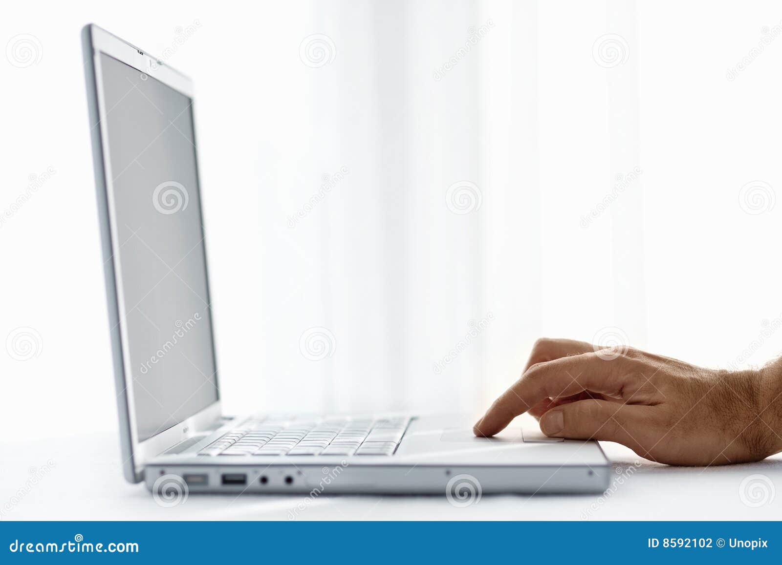 Navigating with laptop stock photo. Image of industry - 8592102