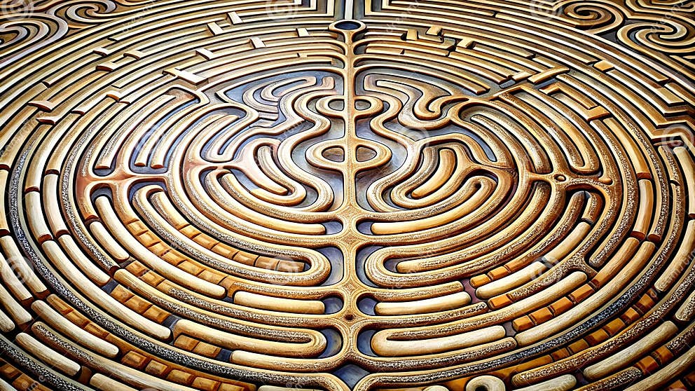 Navigating the Maze a Visual Representation of Lifes Winding Paths and ...