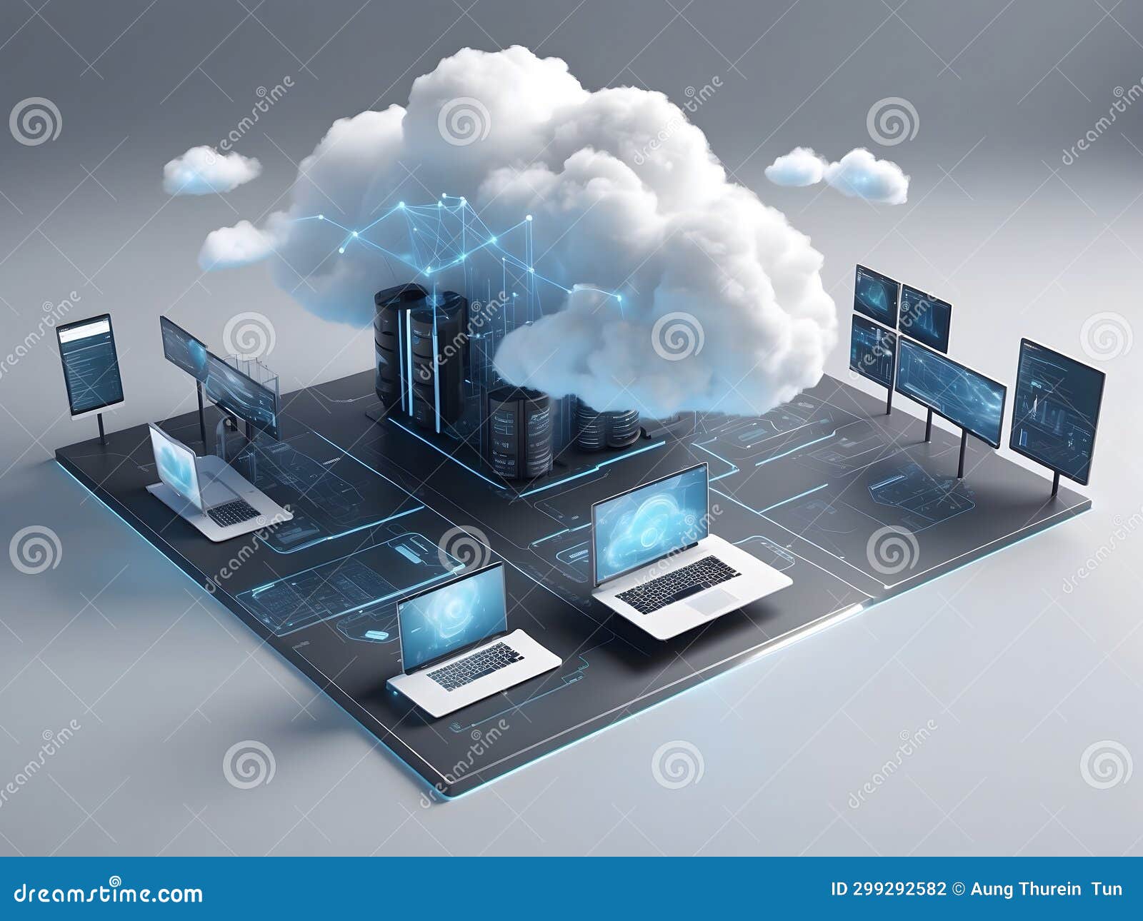 Navigating the Remote Data Storage in the Digital Age Stock ...