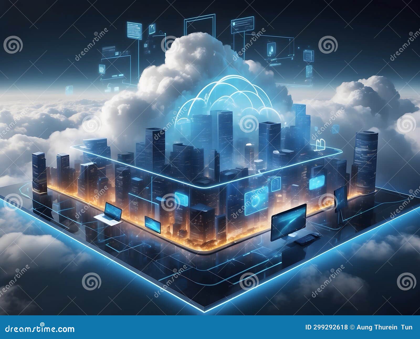 Navigating the Remote Data Storage in the Digital Age Stock ...