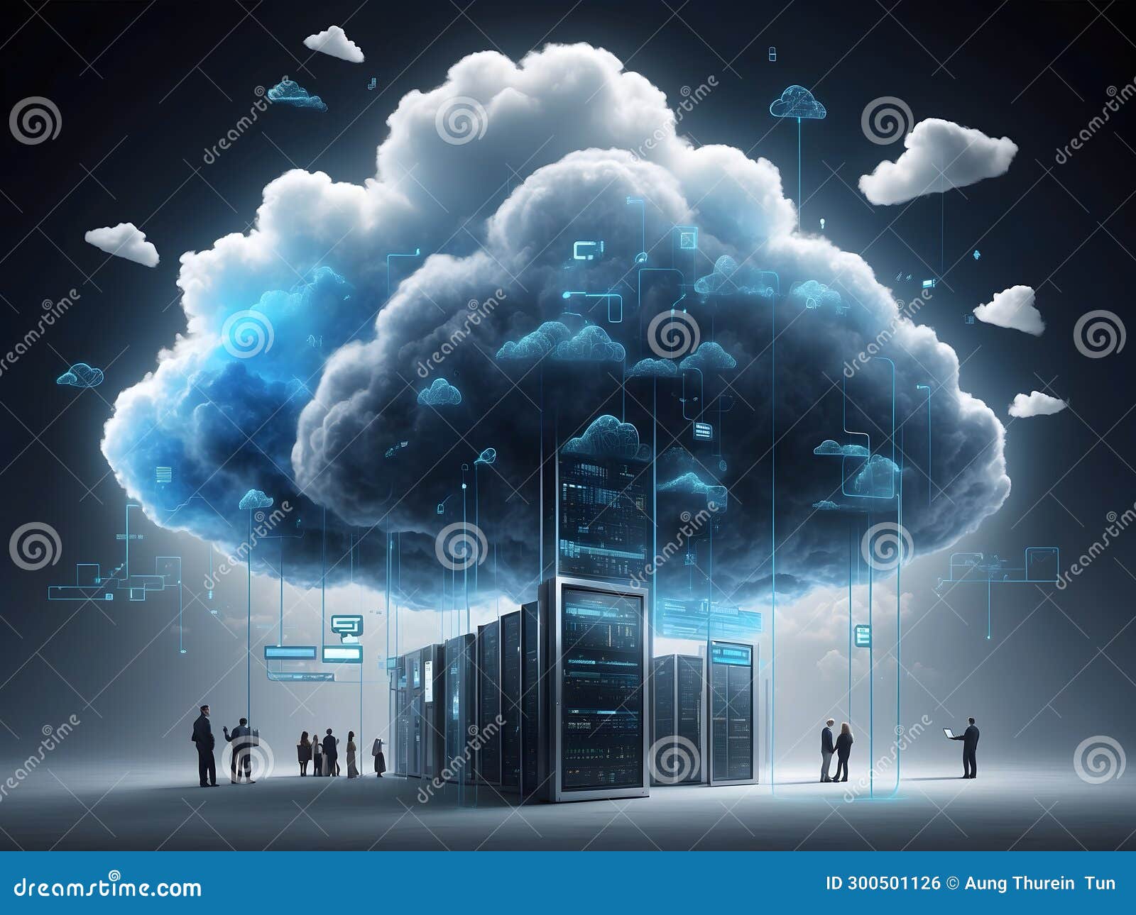 Navigating the Remote Data Storage in a Digital World Stock ...