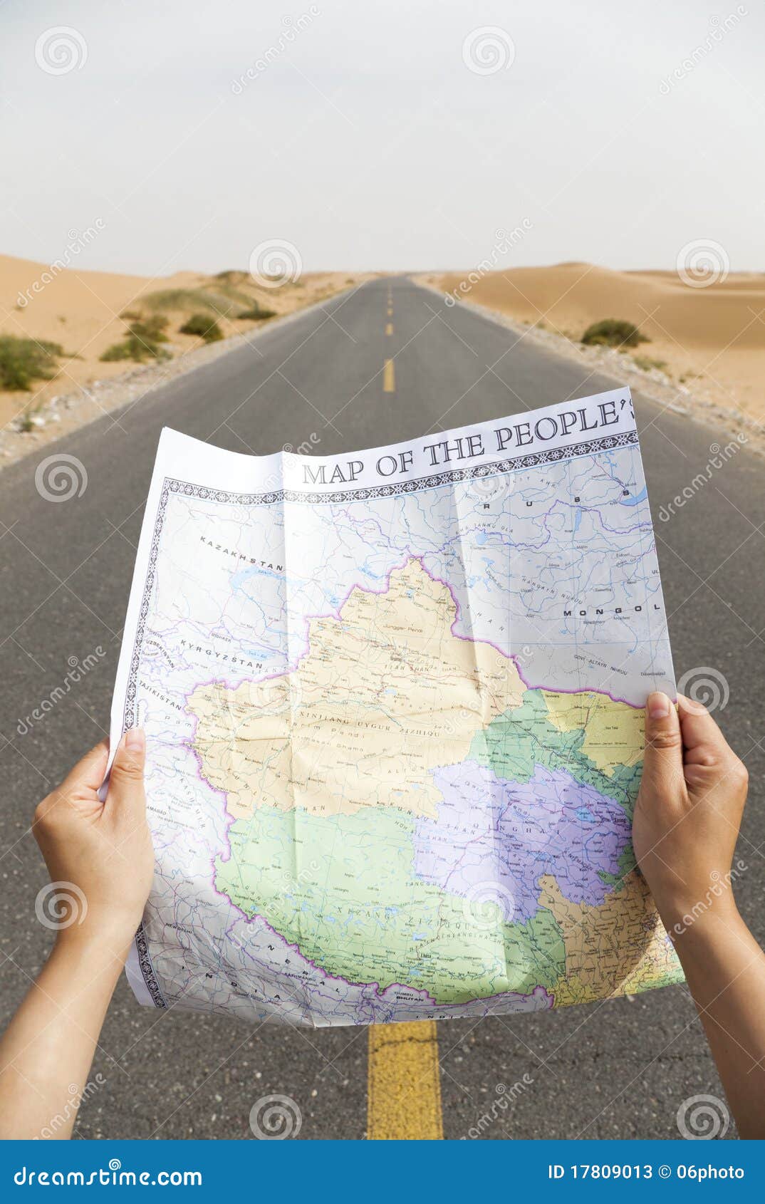 Navigating the roads stock image. Image of desert, vacation - 17809013