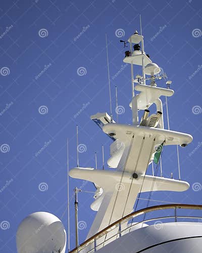 Navigating the seas stock photo. Image of boat, antenna - 212560