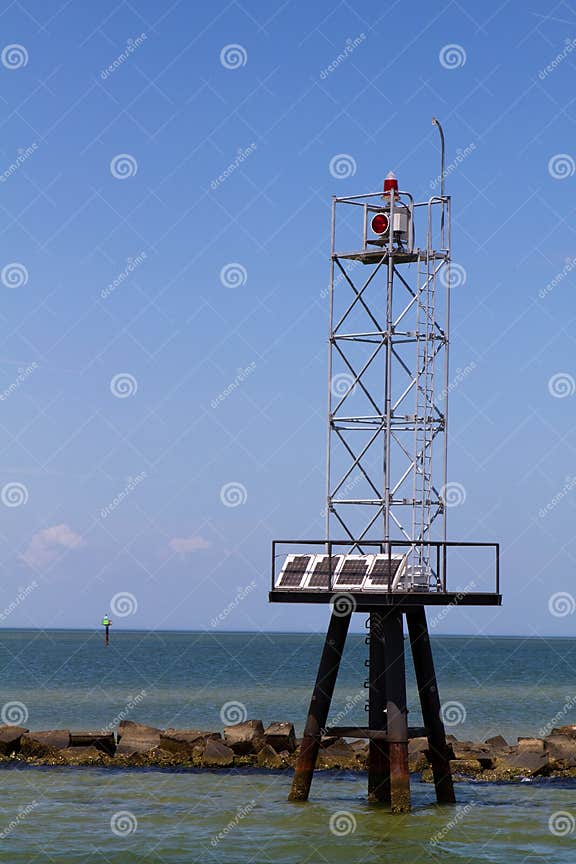Navigation Aid Beacon stock image. Image of guidance - 19493175