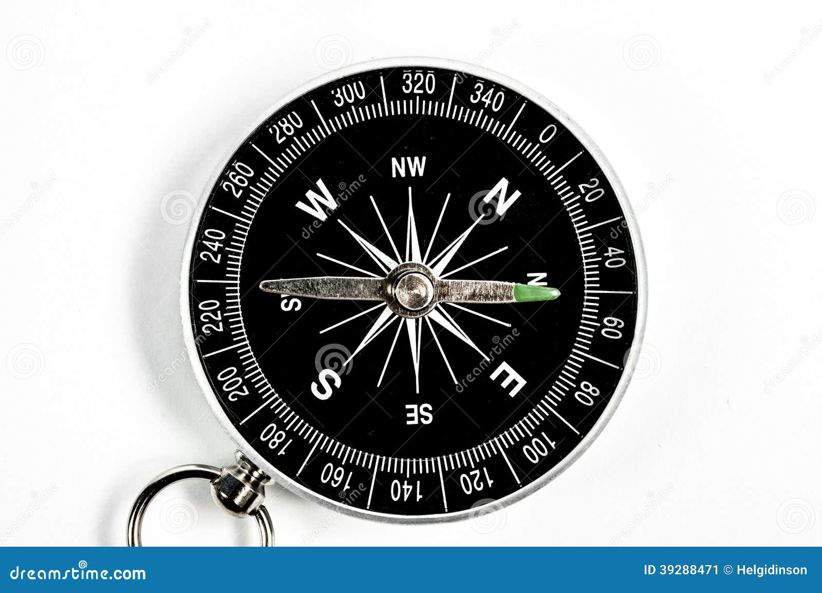 Navigation compass stock image. Image of metal, magnetic - 39288471