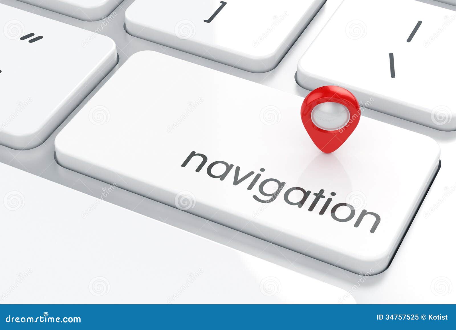 Navigation concept stock illustration. Illustration of computing - 34757525