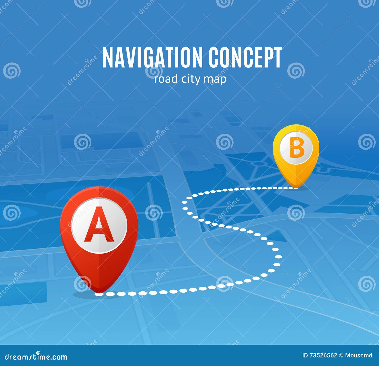 Map GPS Navigation Ux Ui Concept, Smartphone Map Application ...