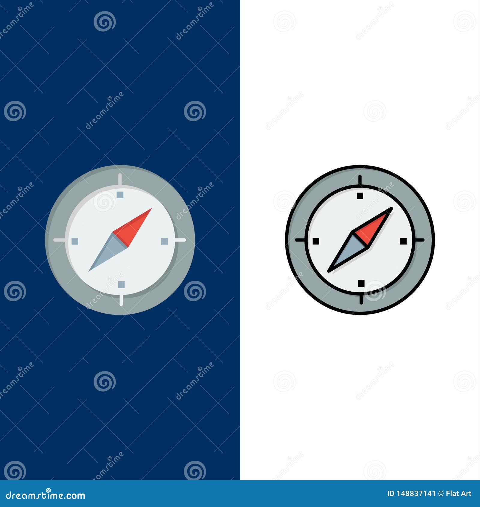 Navigation, Direction, Compass, Gps Stock Vector - Illustration of ...