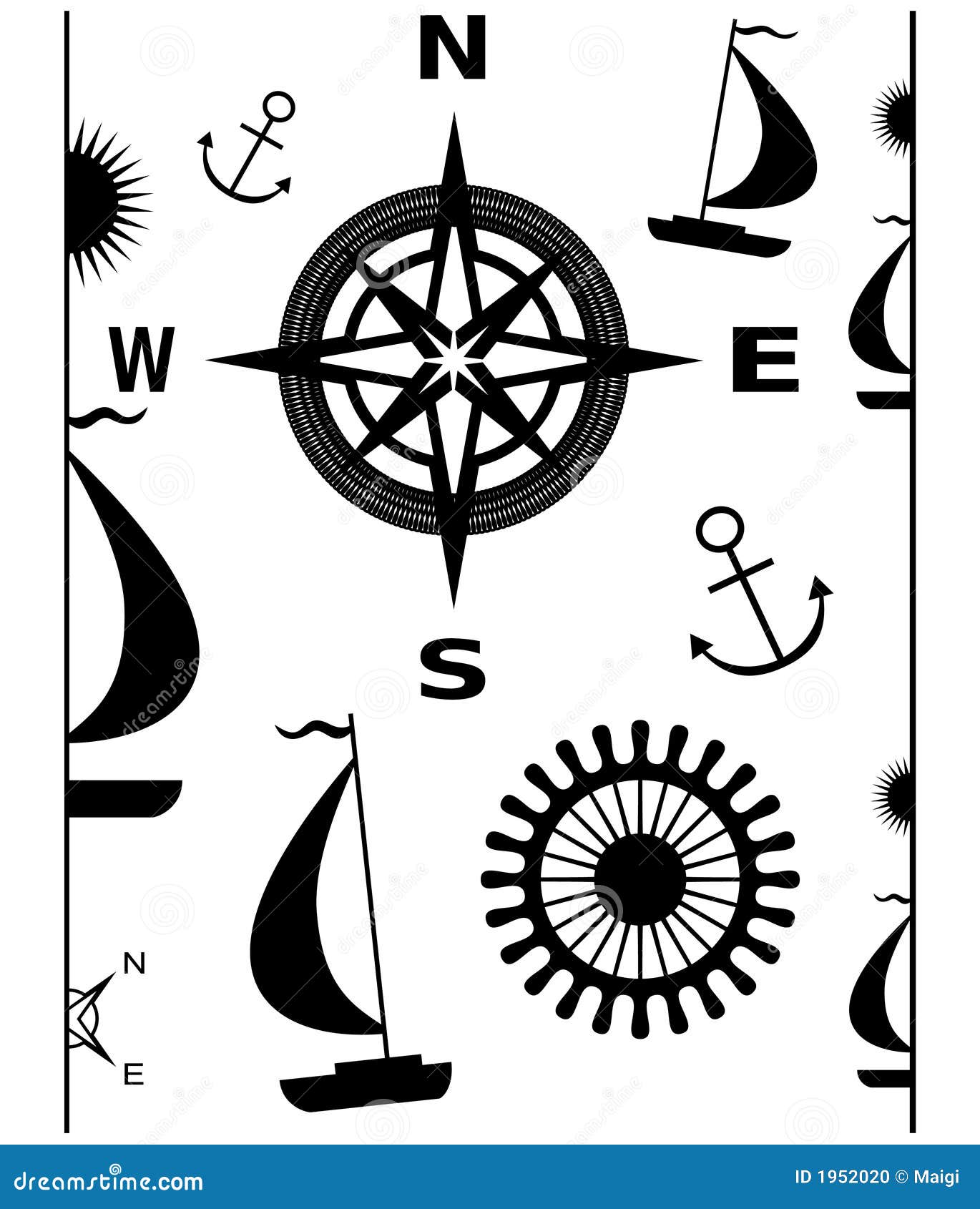 Navigation elements stock vector. Illustration of navigate - 1952020