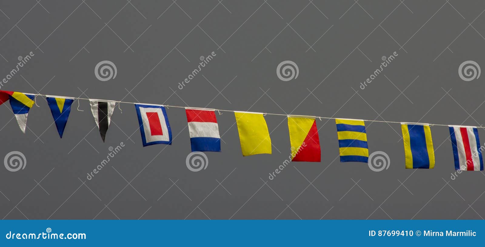 Navigation flags stock photo. Image of maritime, tradition - 87699410