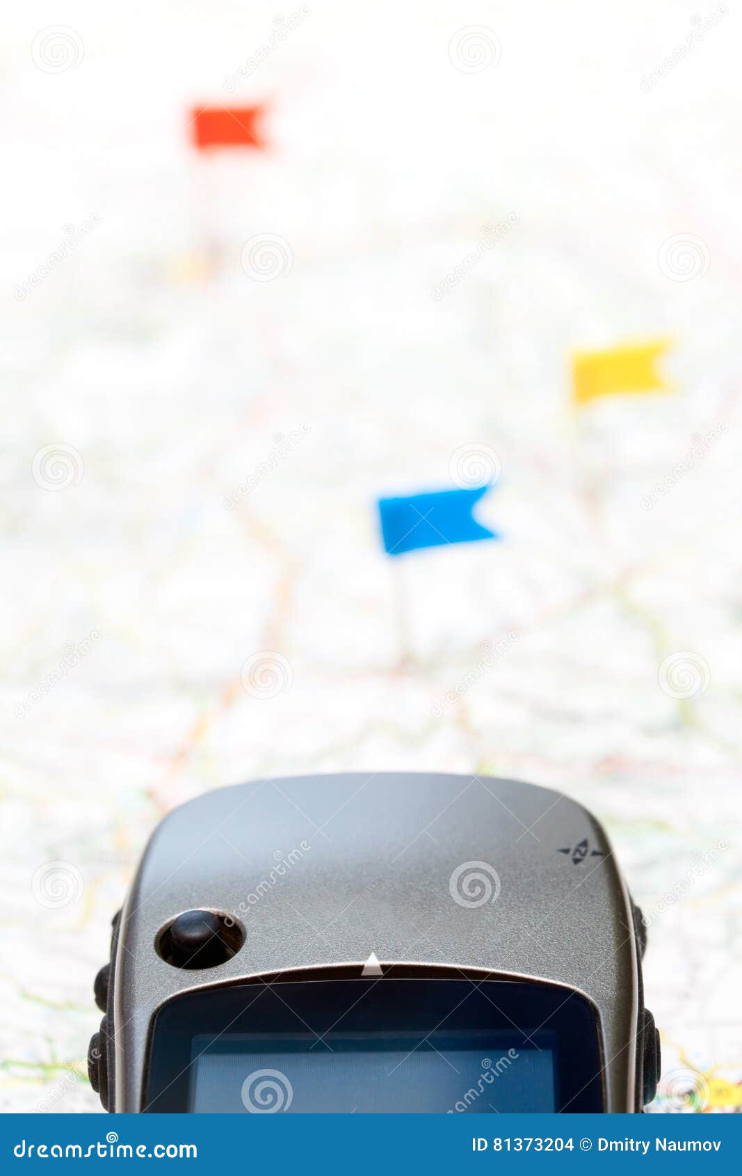 Navigation with GPS Concept Stock Photo - Image of point, adventure ...
