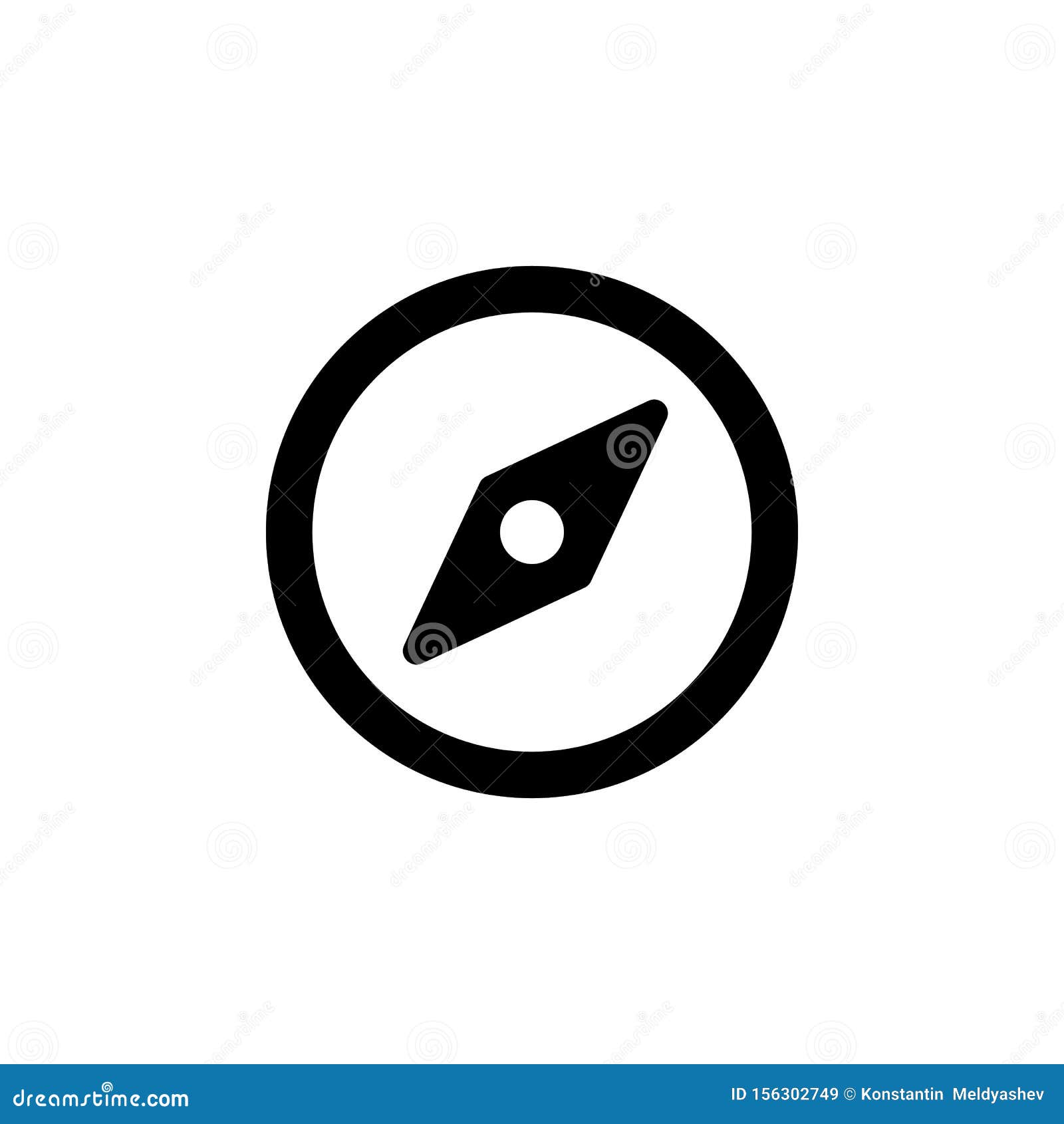 Navigation Icon Badge Vector Stock Illustration - Illustration of ...