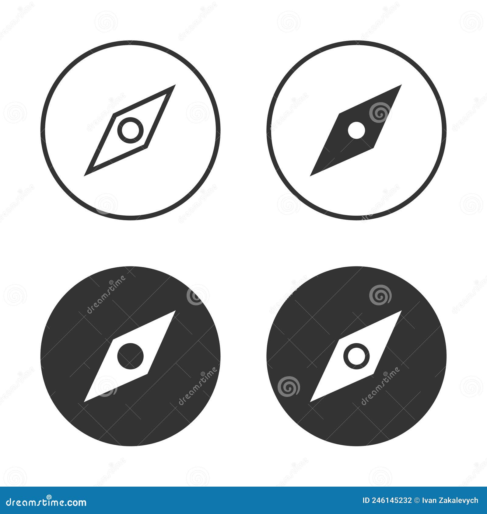 Navigation Icon. Compass Symbol. Sign Gps Vector Stock Vector ...