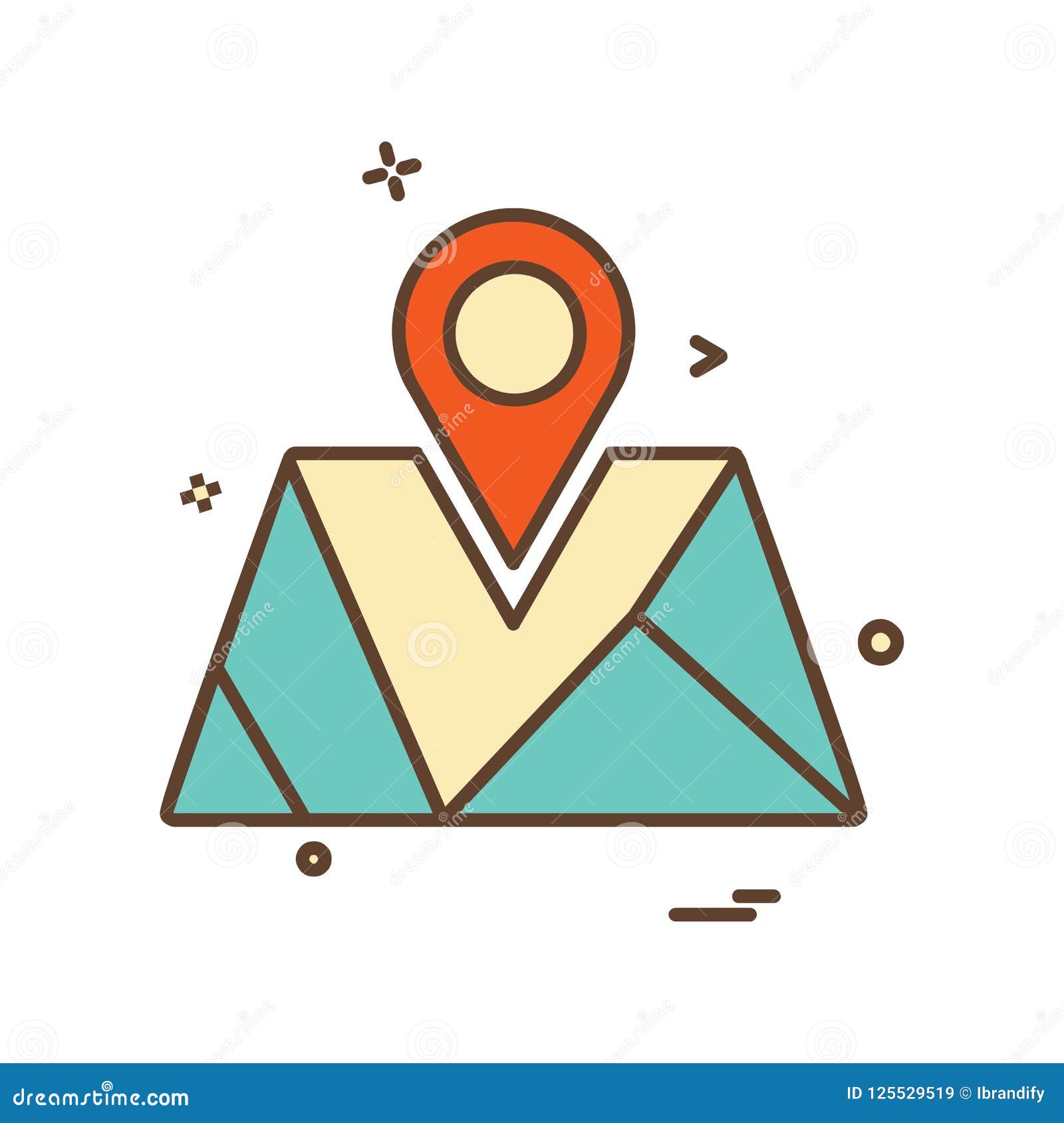 Navigation Icon Design Vector Stock Vector - Illustration of business ...