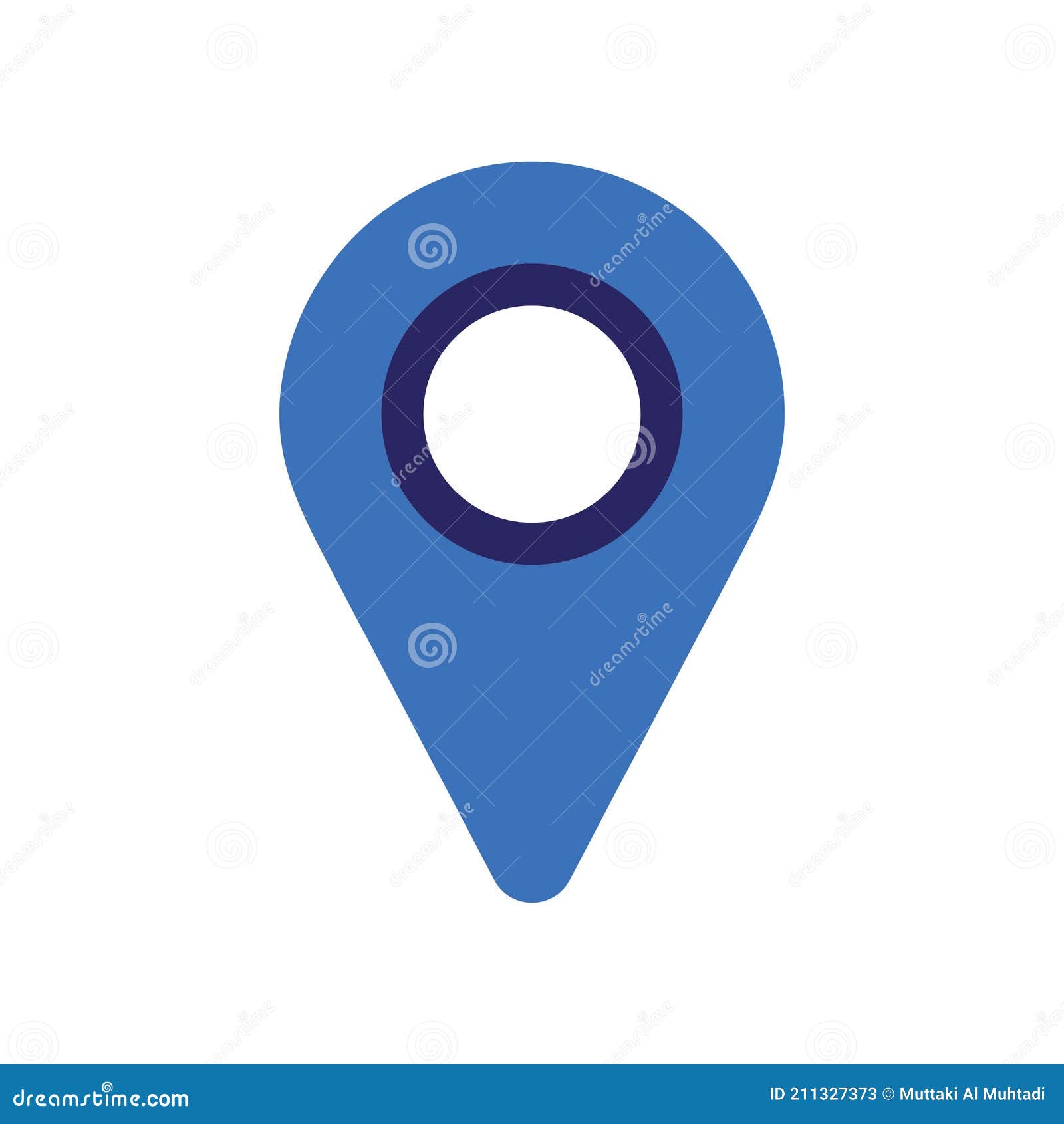 Navigation Icon, Map Navigation Pointer Icon, Map Pointer Icon, GPS Location Symbol, Maps Pin ...