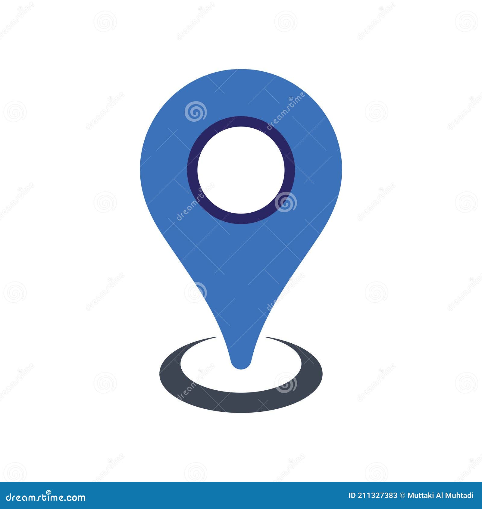 Navigation Icon, Map Navigation Pointer Icon, Map Pointer Icon, GPS Location Symbol, Maps Pin ...