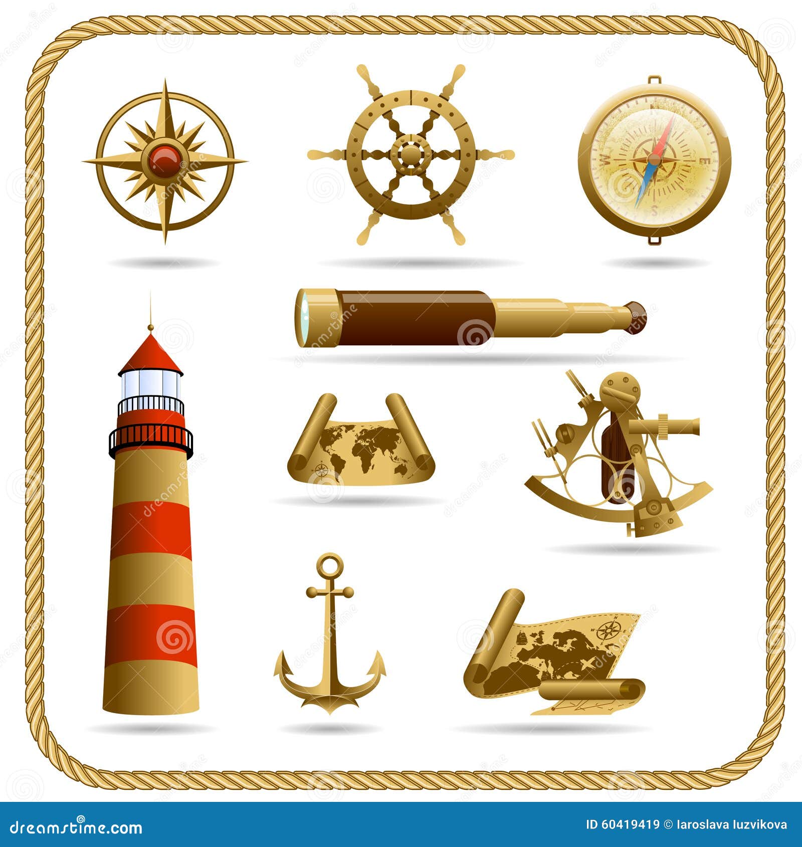 Nautical Navigation Icon
