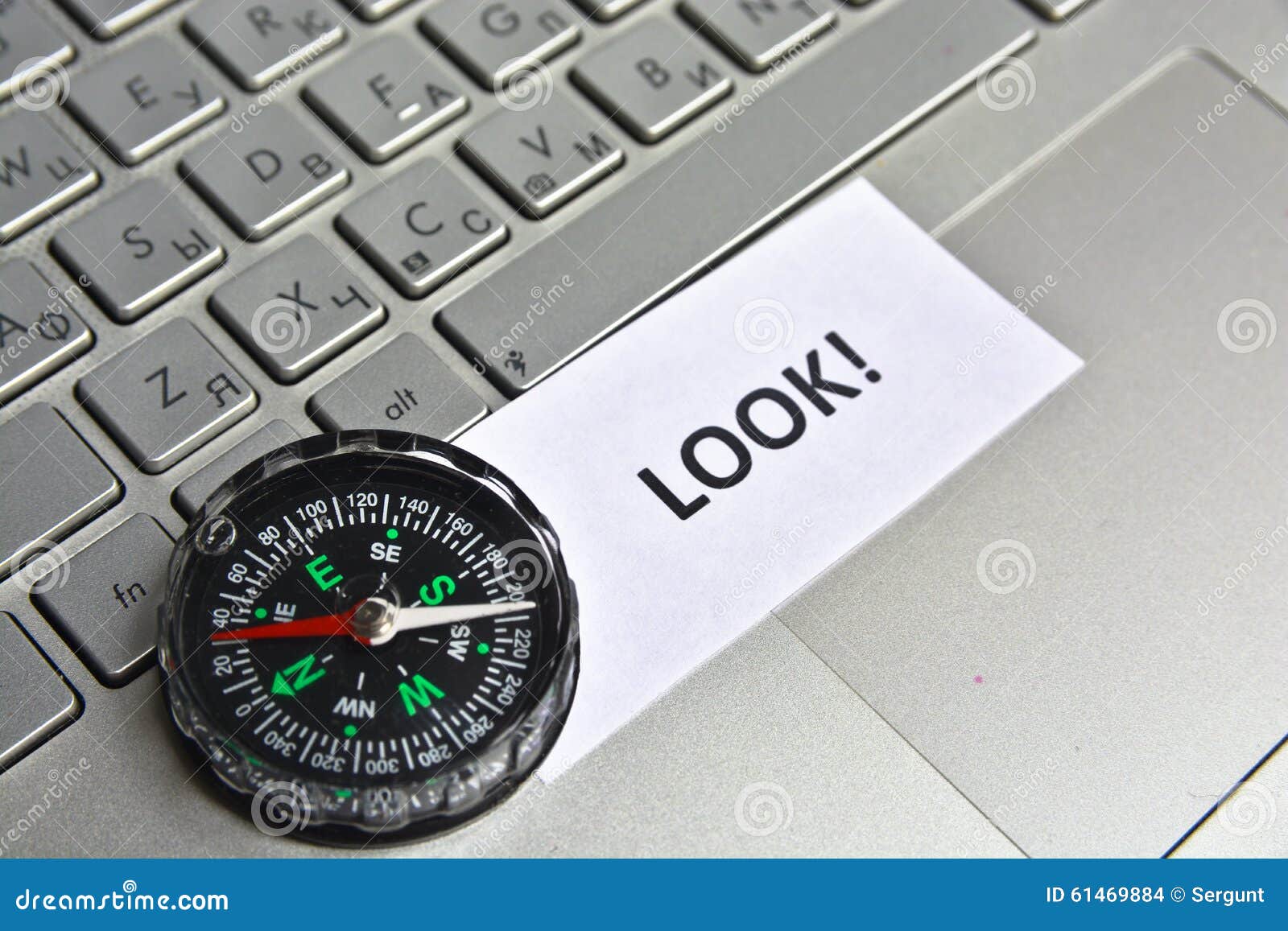 Navigation on the Internet! Stock Photo - Image of global, fashioned ...