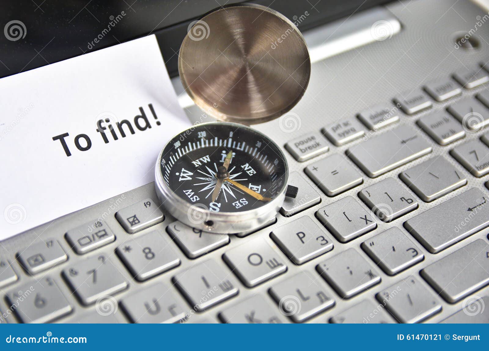 Navigation on the Internet! Stock Image - Image of arrow, alphabet ...