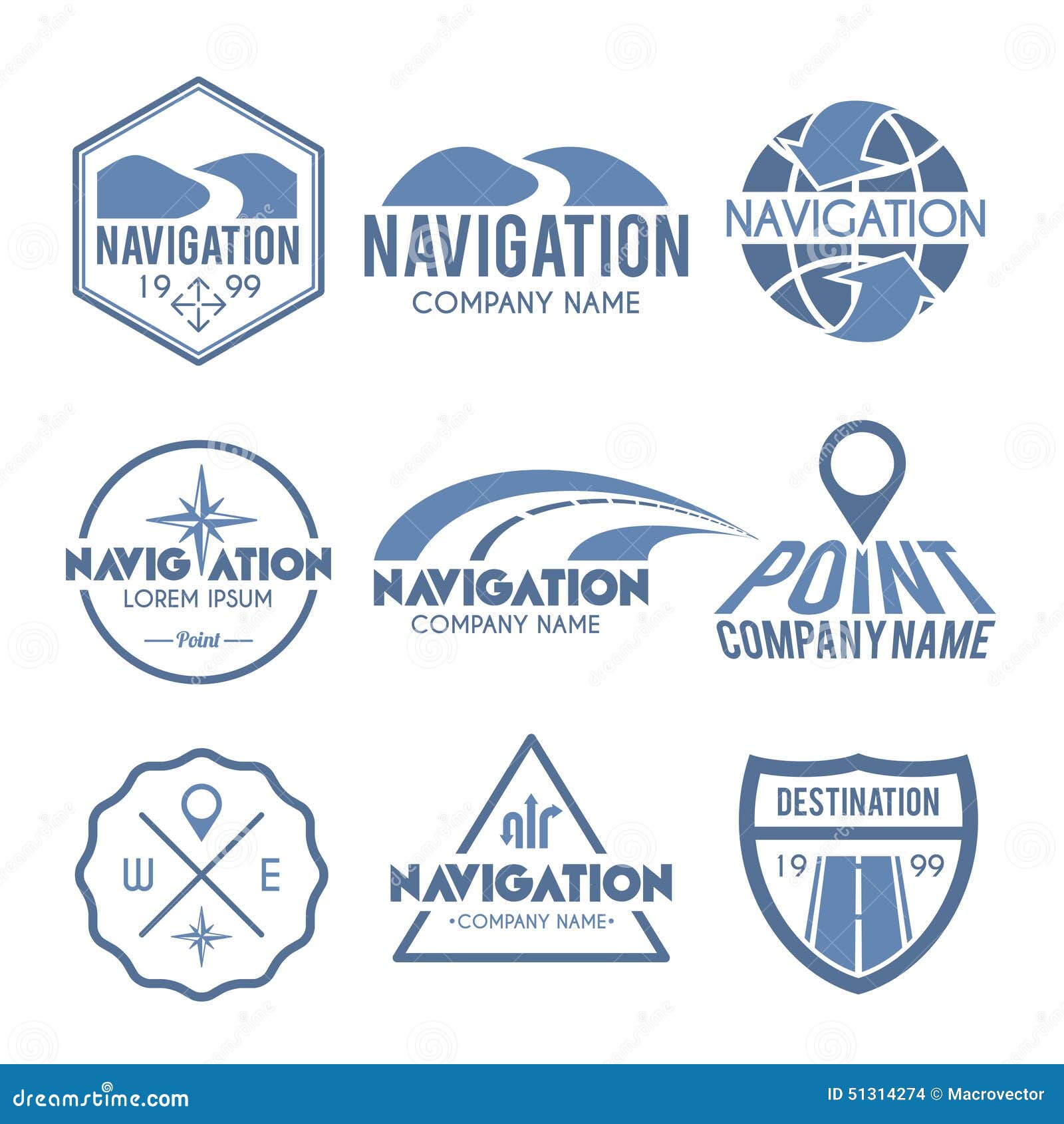 Navigation Label Grey stock vector. Illustration of paper - 51314274