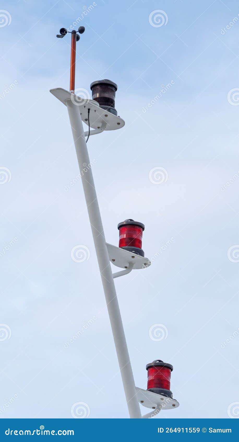 Navigation Lights on a Ship Stock Image - Image of lamp, tourism: 264911559