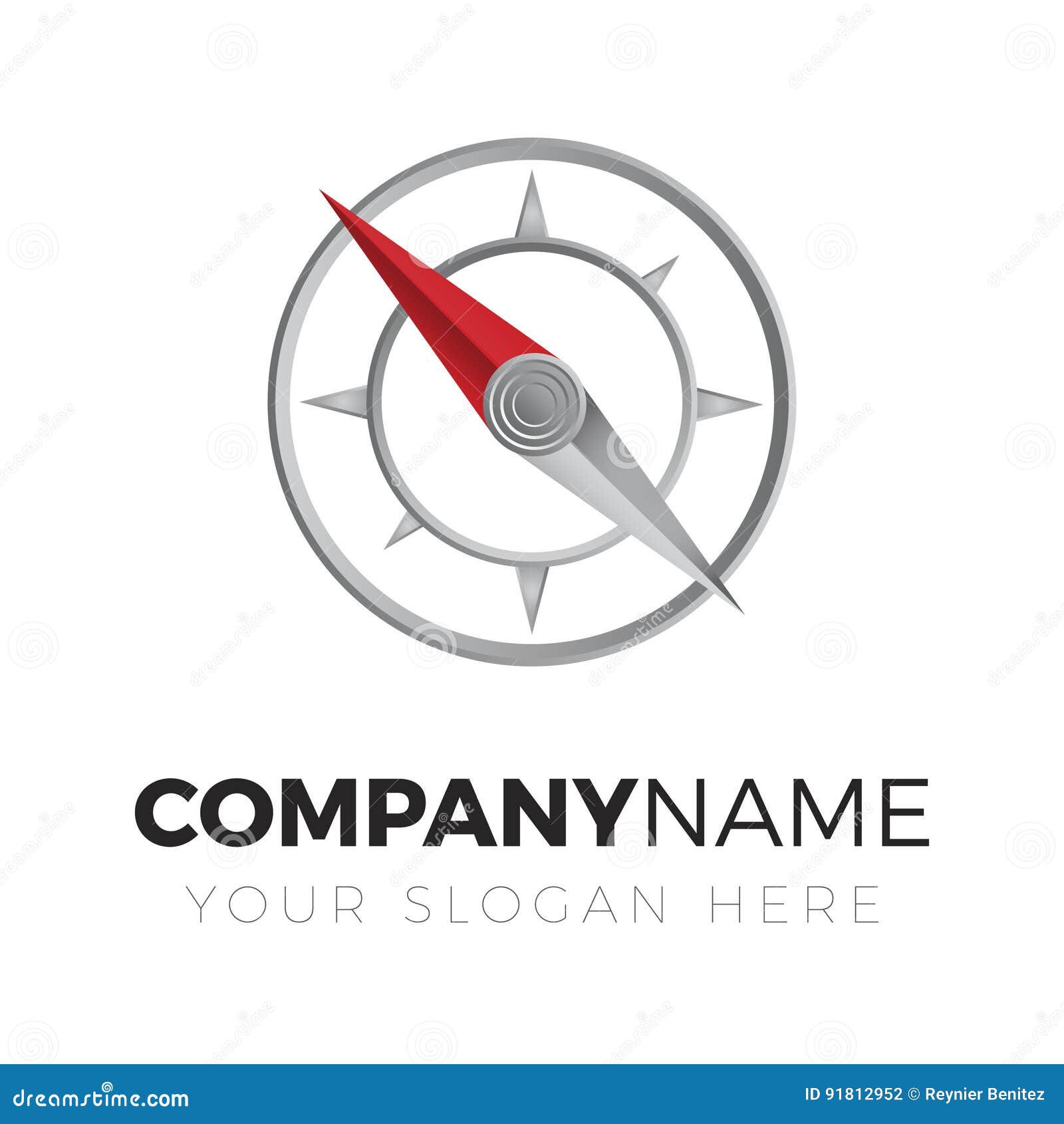 Navigation Logo stock vector. Illustration of vector - 91812952