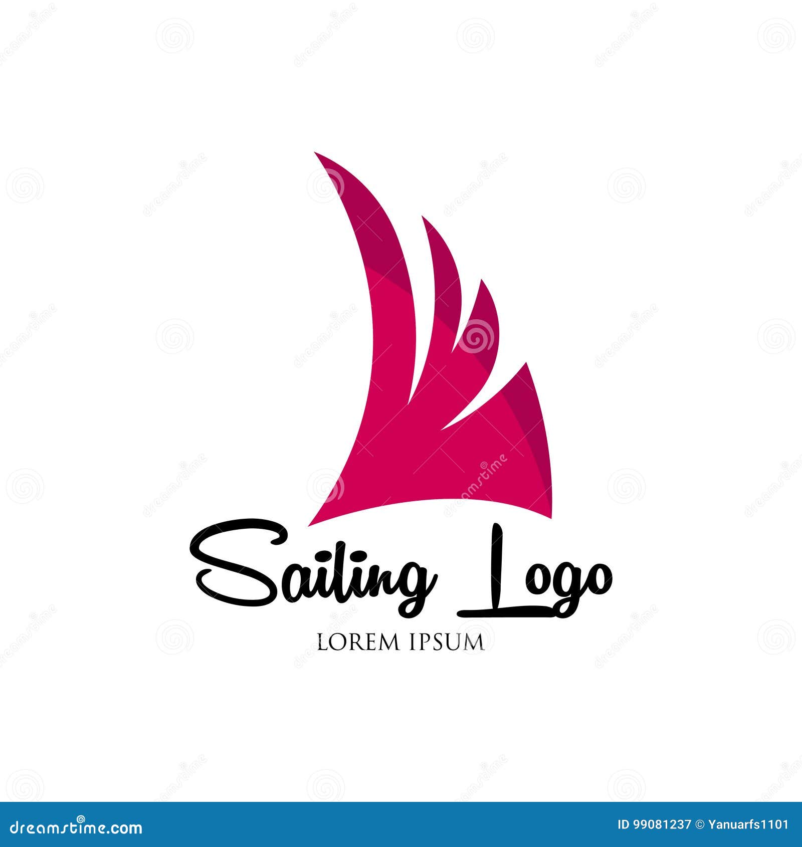 Navigation Logo Vector illustration de vecteur. Illustration du bateau ...