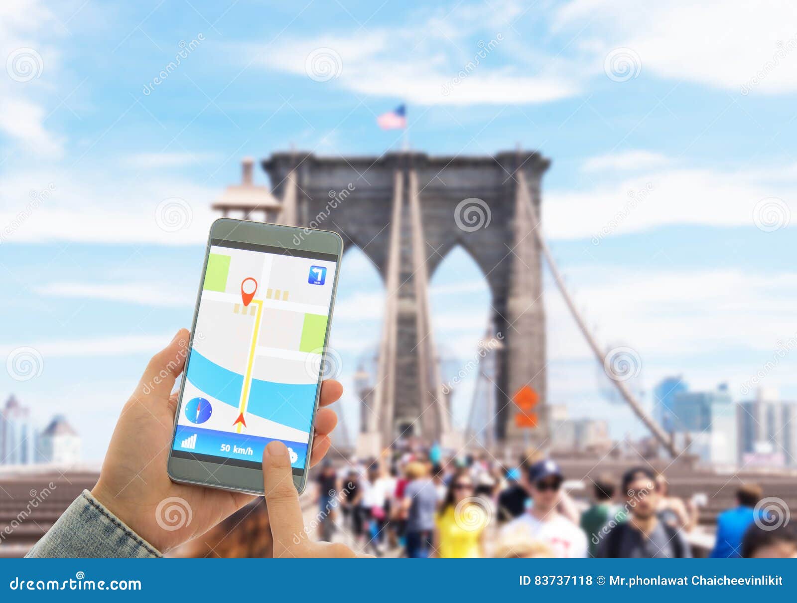 Navigation System or GPS Smartphone Stock Photo - Image of smartphone ...