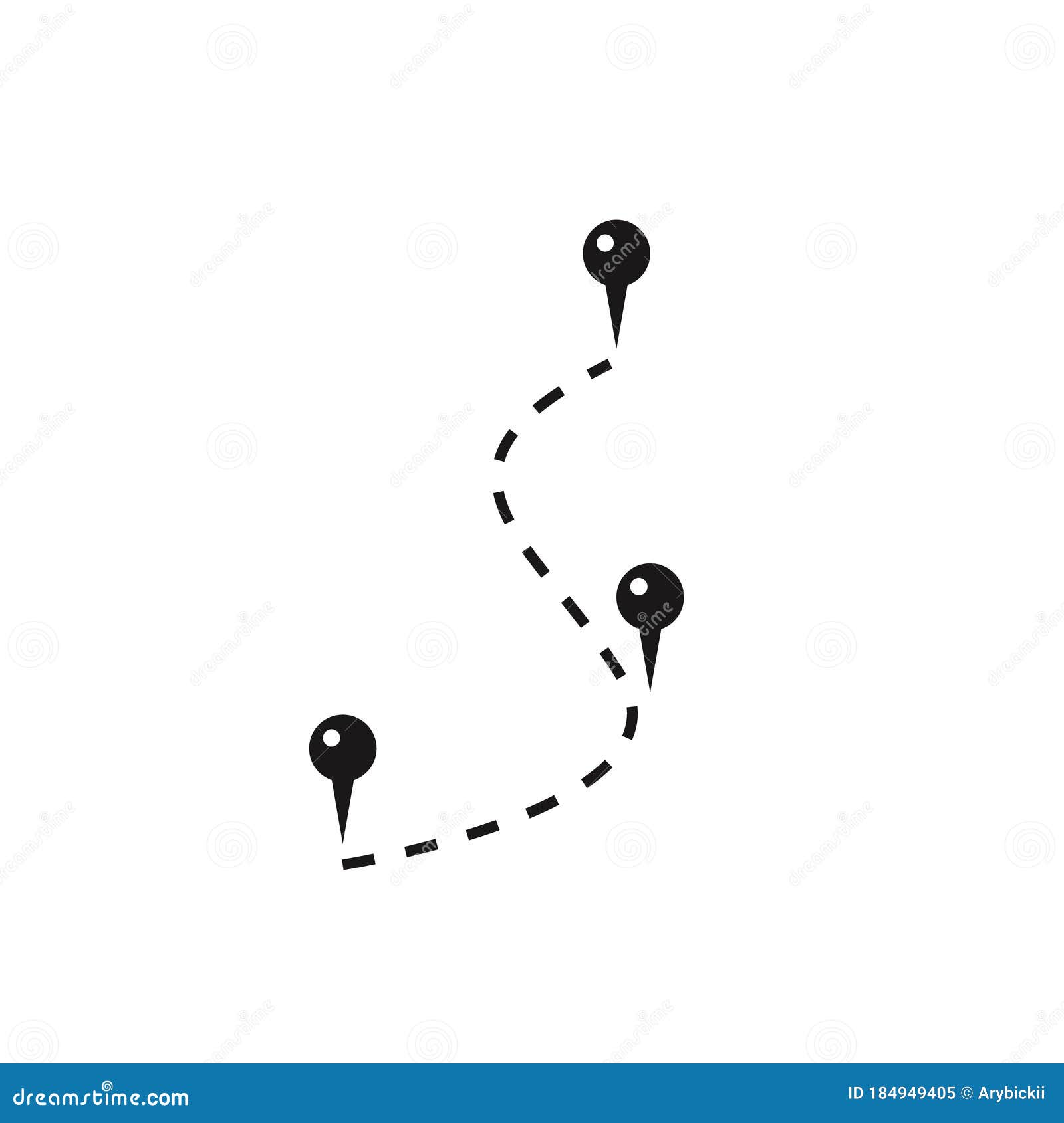 Navigation Trajectory Transparent Icon. Navigation Trajectory Symbol ...